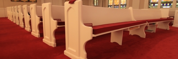 Pew Cushions & Pads, Cushioning for Church Pews