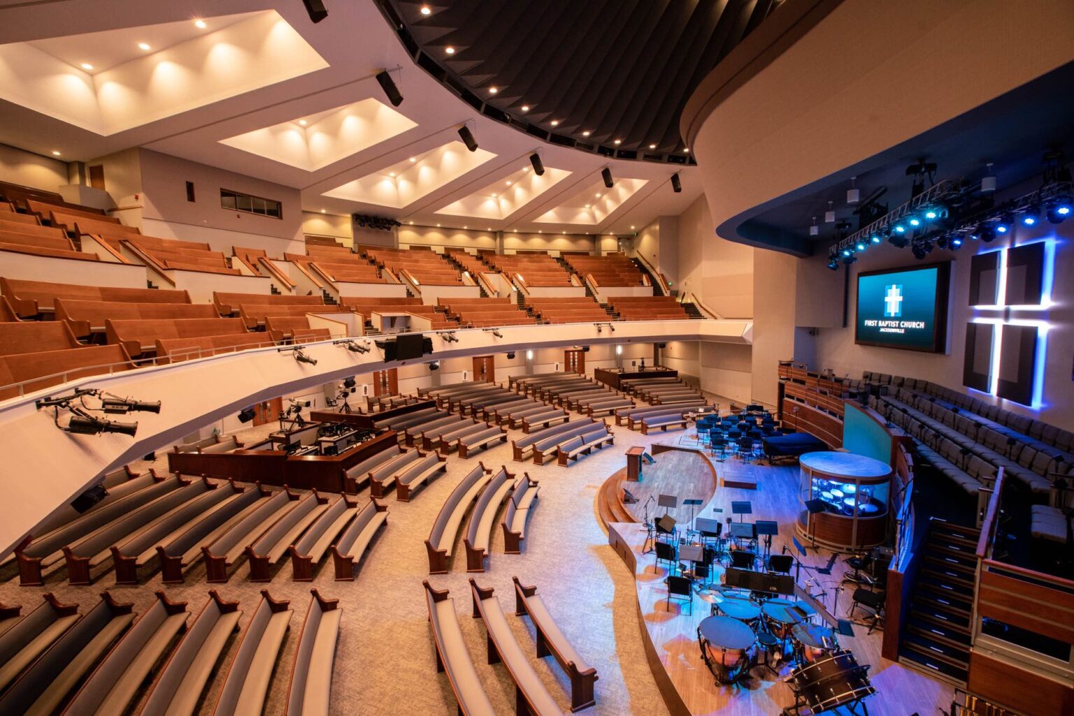 FBC Jacksonville, FL - Sanctuary Renovation - Church Interiors, Inc.