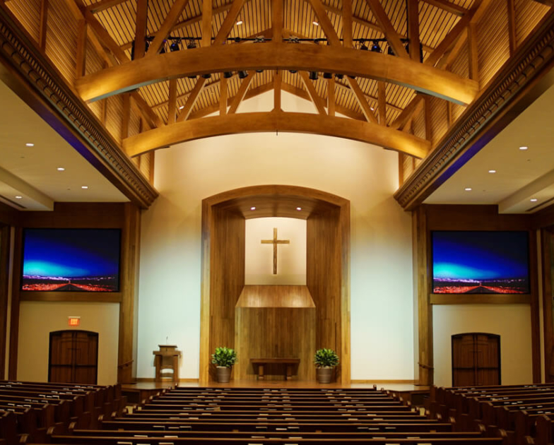 Project Portfolio of Select Church Interiors Projects